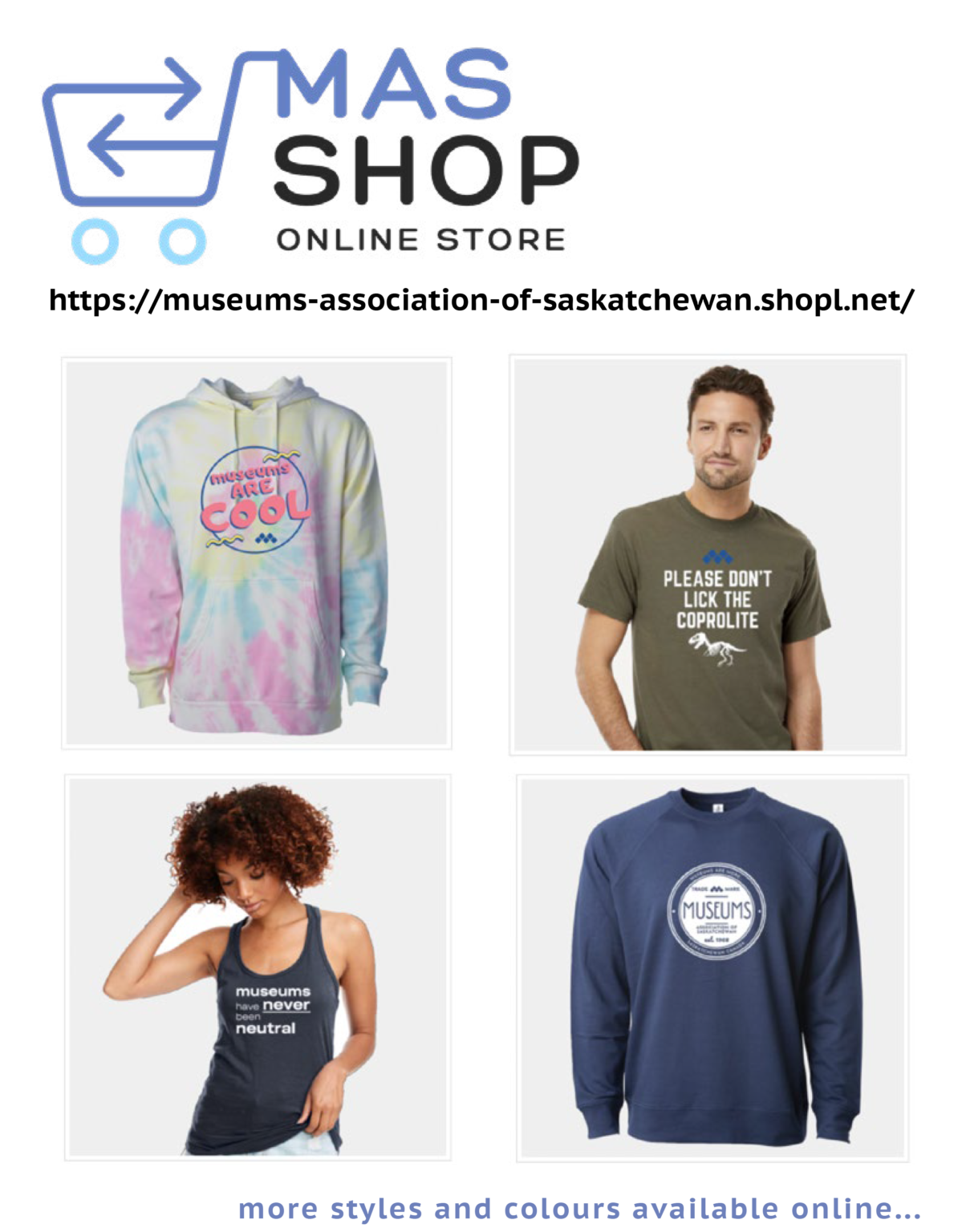 NEW! Introducing our MAS Shop Online Store! – MAS
