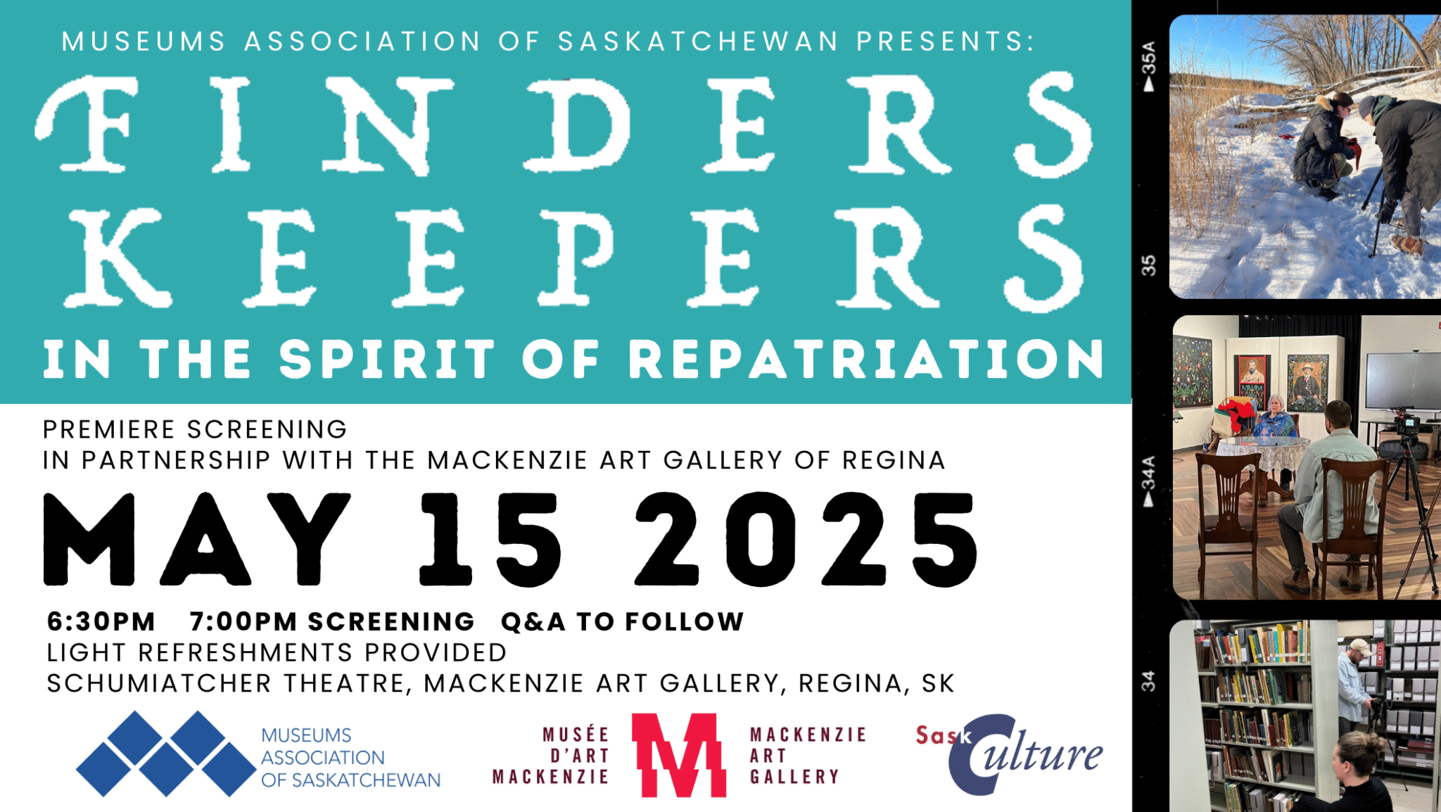 MAS Presents: “Finders Keepers” Premiere Screening, Thursday May 15th ...